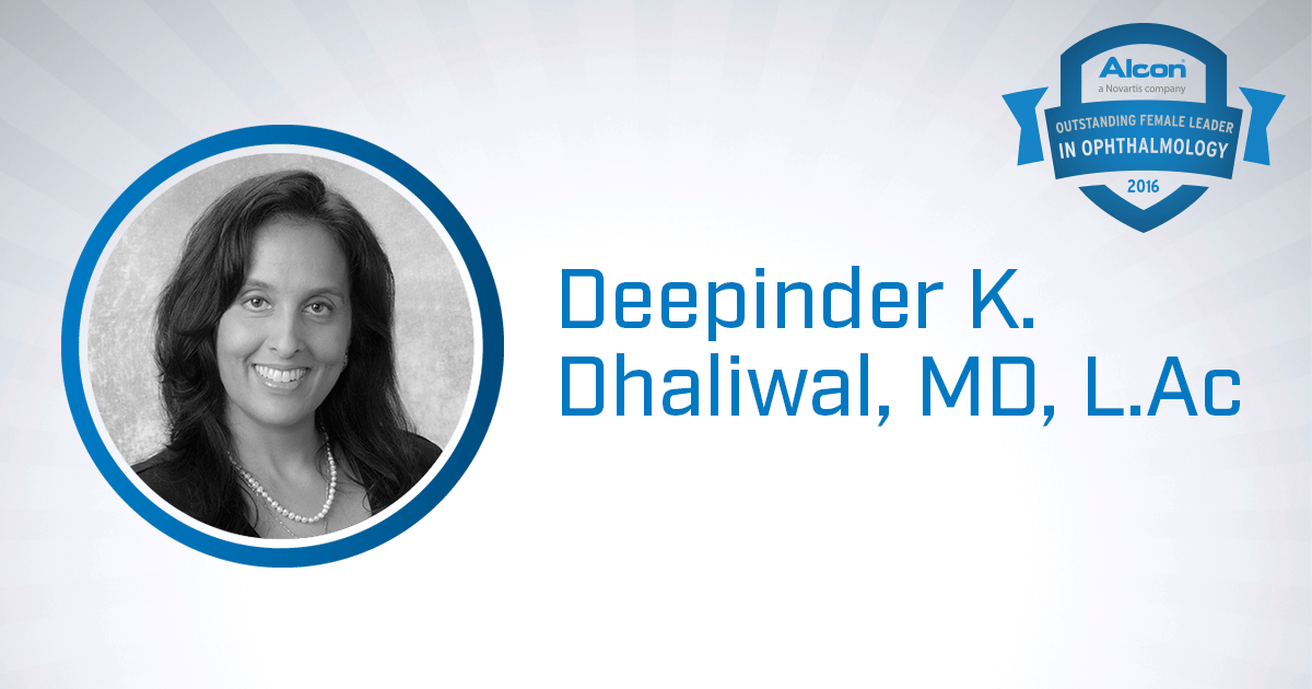MillennialEYE | Outstanding Female Leader in Ophthalmology: Deepinder ...